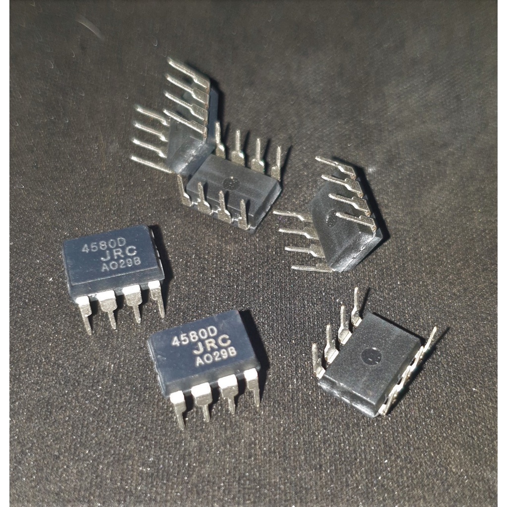 Jual IC JRC4580D JRC 4580 D 4580D Dual Op-Amplifier IC DIP-8 | Shopee Indonesia