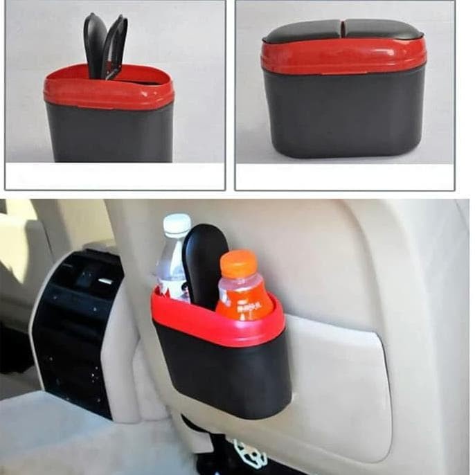 Jual Car Trash Bin Portable Tempat Sampah Mobil Tong Sampah | Shopee ...