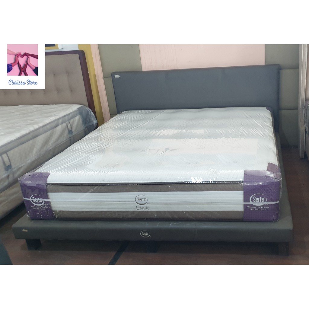 Jual Kasur Springbed SERTA Estate ( Kasur & Set ) | Shopee Indonesia