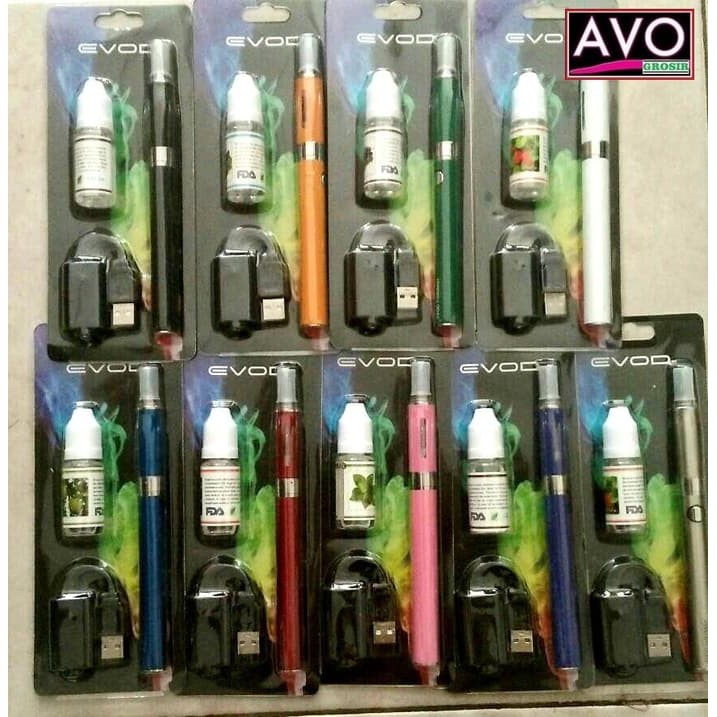 Jual Rokok Elektrik - Vape - Vaporizer - Evod 1100 MAh & Free Liquid ...