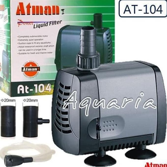Jual Harga Diskon Atman Water Pump At-104 Pompa Celup Aquarium & Kolam ...