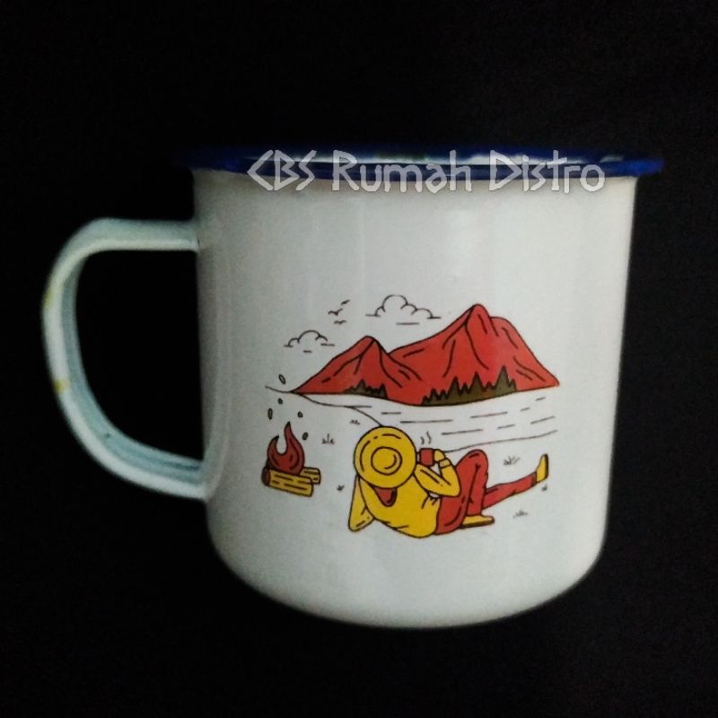 Jual Gelas Cangkir Mug Carabiner Kopi Teh Tea Coffee Camping Pantai ...