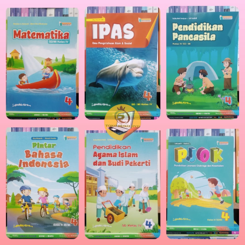 Jual PAKET BUKU TEKS PELAJARAN KELAS 4 SD KURIKULUM MERDEKA YUDHISTIRA ... Jual PAKET BUKU TEKS PELAJARAN KELAS 4 SD KURIKULUM MERDEKA YUDHISTIRA ...