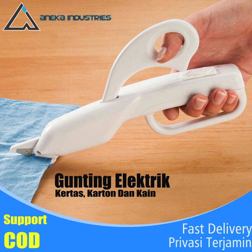 Gunting Elektrik Otomatis Alat Gunting Potong Kain Elektrik | Shopee ...