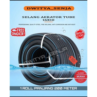 Jual SELANG UNIRING, SELANG AERATOR 16x10mm, SELANG AERASI 1 ROLL 200 ...