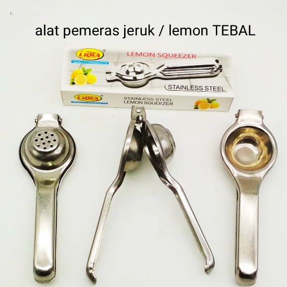 Jual alat peras lemon manual tebal stainless anti karat | Shopee Indonesia