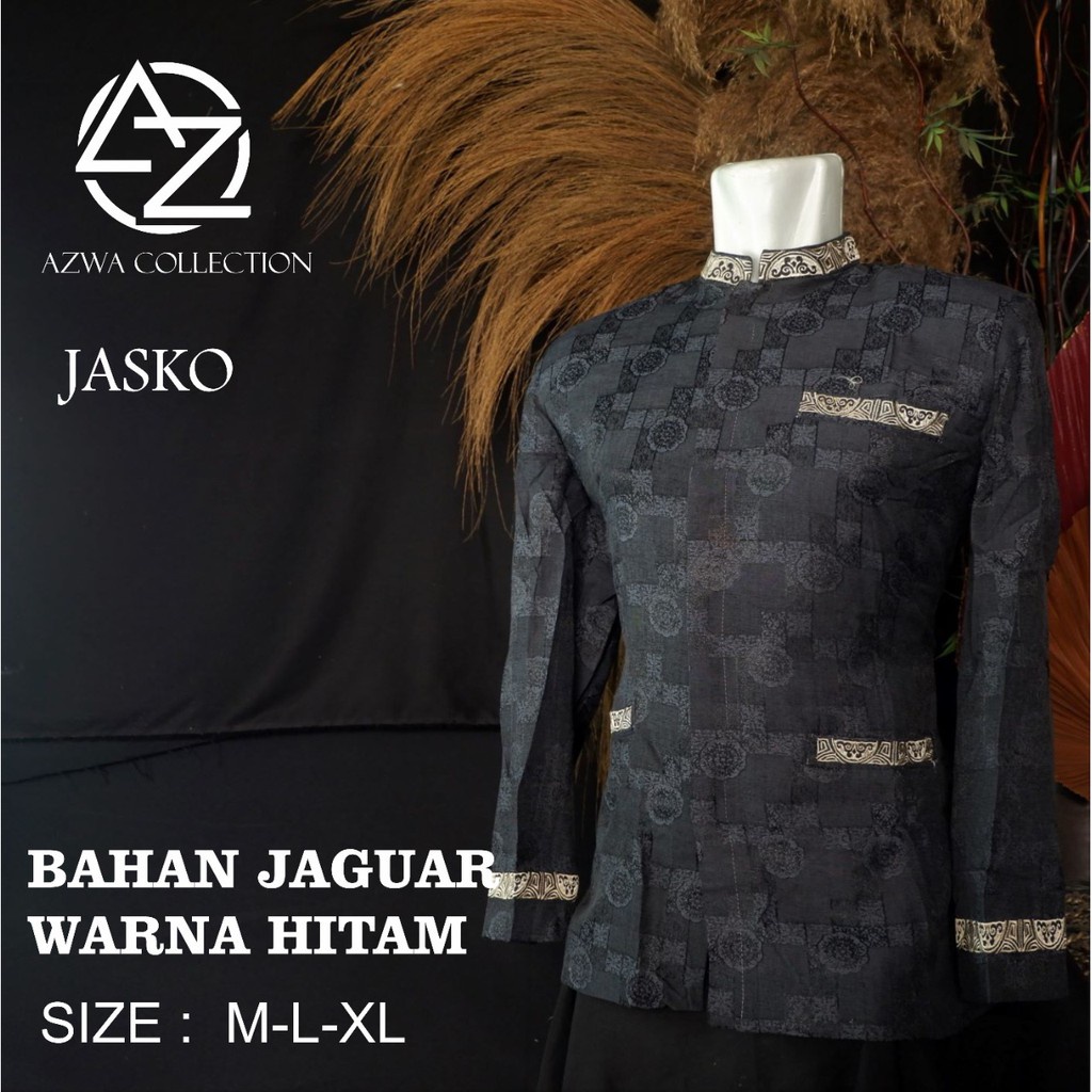 Jual Jasko Polos Motif Saku Tutup Jas Koko Jasko Premium Jasko Original ...