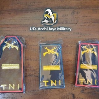 Jual PANGKAT TNI LETDA PDH, LETDA PDH LIS MERAH, LETDA PDU IV, PANGKAT ...