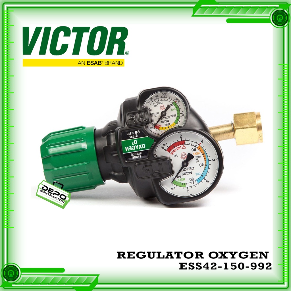 Jual Regulator Oxygen Victor ESS42-150-992 Original | Shopee Indonesia