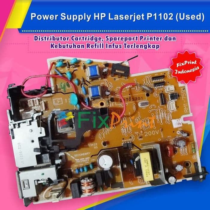 Jual Power Supply Printer HP P1102 DC Controller Laserjet P1102 ...