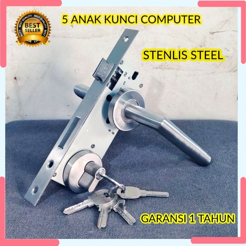 Jual KUNCI PINTU KUNCI PISAH KUNCI ROSES GAGANG PINTU TARIKAN PINTU HANDLE PINTU HANDEL PINTU ...