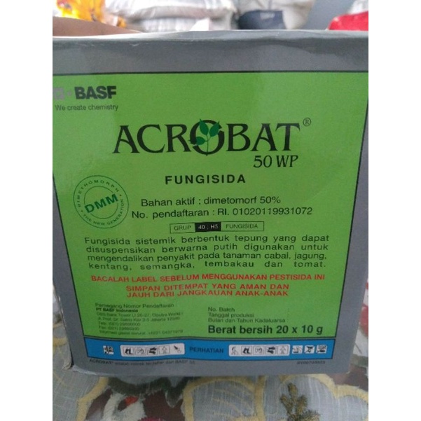 Jual FUNGISIDA Acrobat 50WP-10grm | Shopee Indonesia