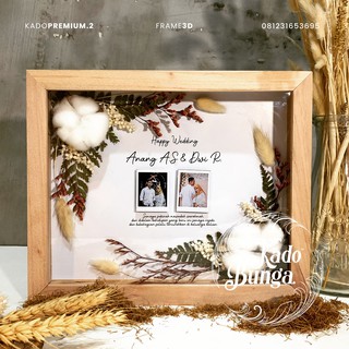 Jual KADO BUNGA KERING FRAME HADIAH KADO UNIK UNTUK BESTIE | KADO COWOK ...