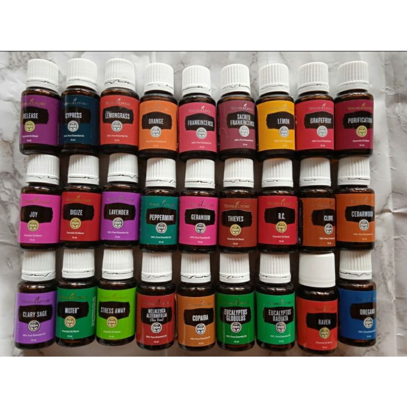 Jual Yleo 15ml, peppermint oil, thieves oil, lemon oil, lavender oil yl ...