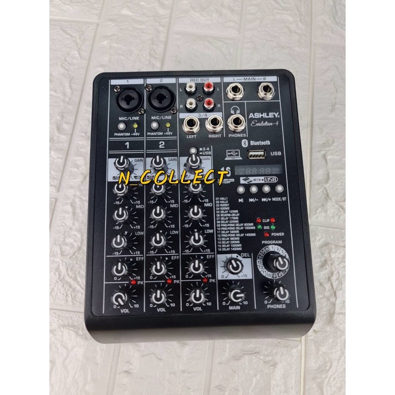 Jual mixer ashley evolution4 evolution 4 soundcard original garansi resmi | Shopee Indonesia