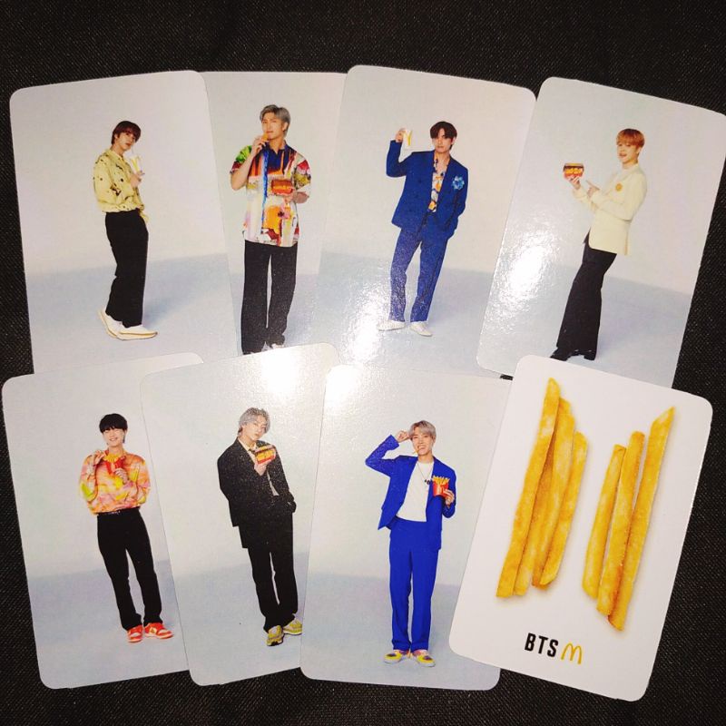 Jual PT.2 POCA BTS X MCD UNOFFICIAL MERCH / PHOTOCARD BTS Indonesia|Shopee Indonesia