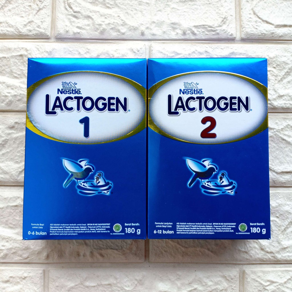 Jual Nestle Lactogen 1 2 Susu Formula Lanjutan Bayi Anak 0 6 Bulan 0+ 6 ...