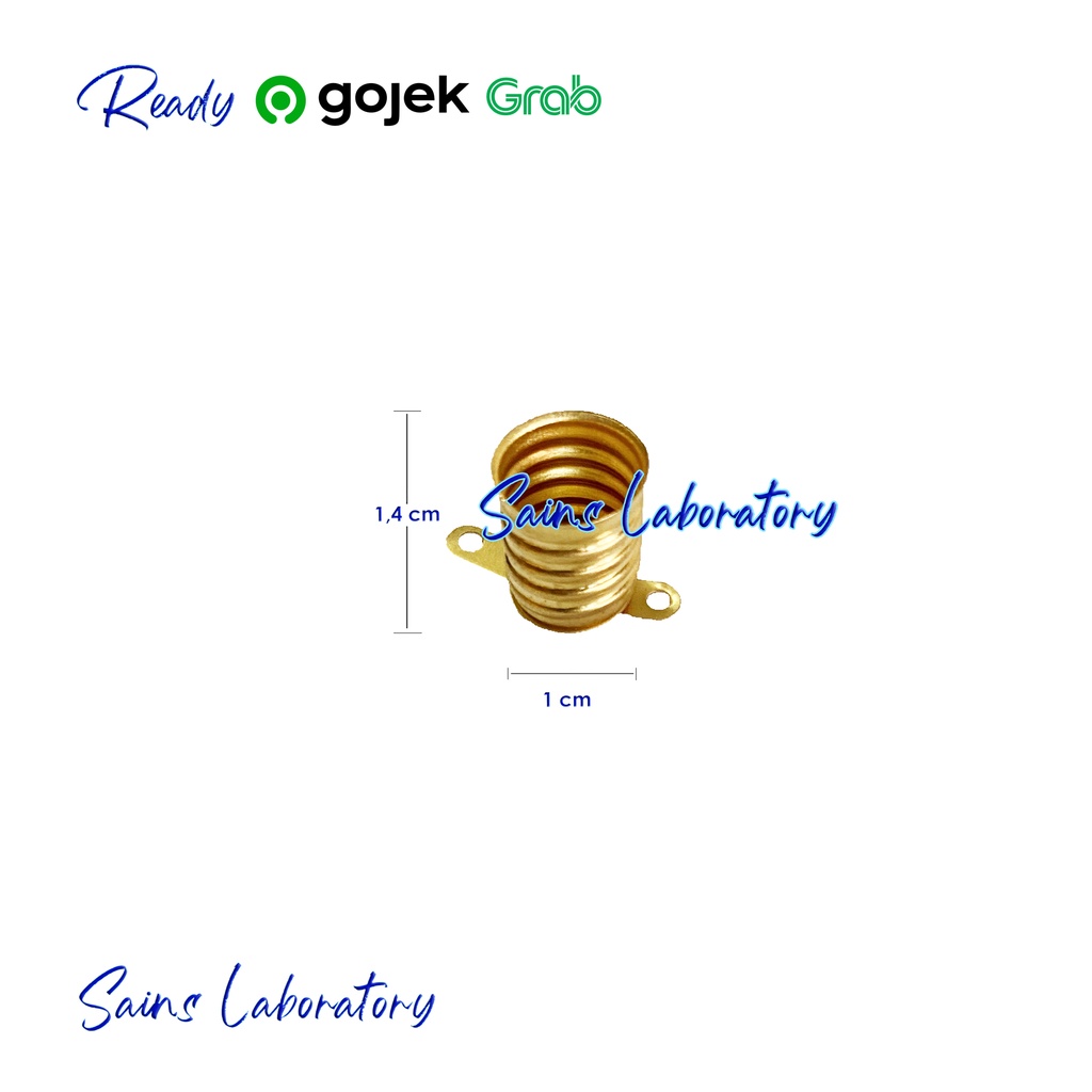 Jual Fitting Lampu Fiting Lampu Senter E10 2,5 Volt Percobaan Fisika 1 ...