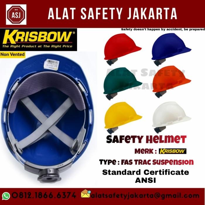 Jual Helm Safety Proyek Krisbow / Helm Proyek Krisbow Indonesia|Shopee ...