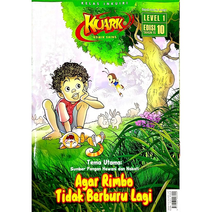Jual Komik Sains Kuark Level 1 edisi 10 tahun 15 . IPA KTSP Soal ...