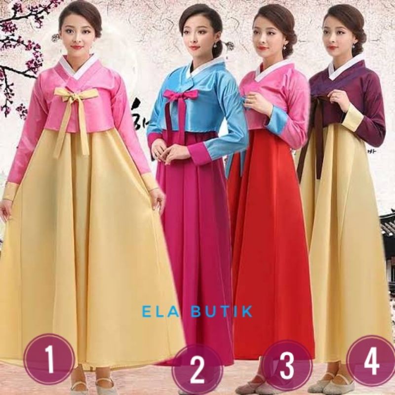 Jual hanbok-kostum korea-baju tradisional korea | Shopee Indonesia