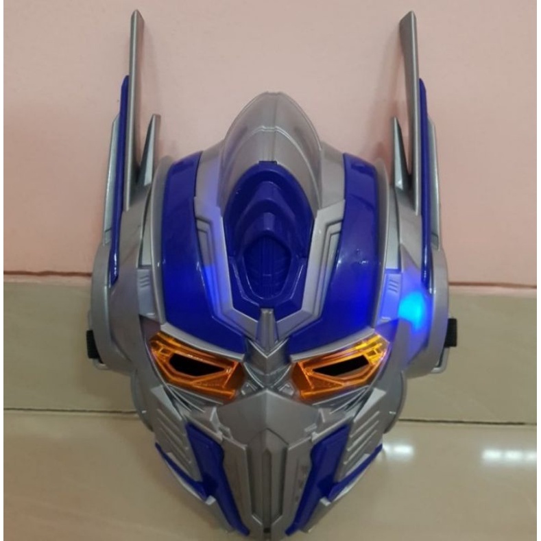 Jual Topeng Robot Transformer Optimus Prime - Topeng Cosplay Robot ...