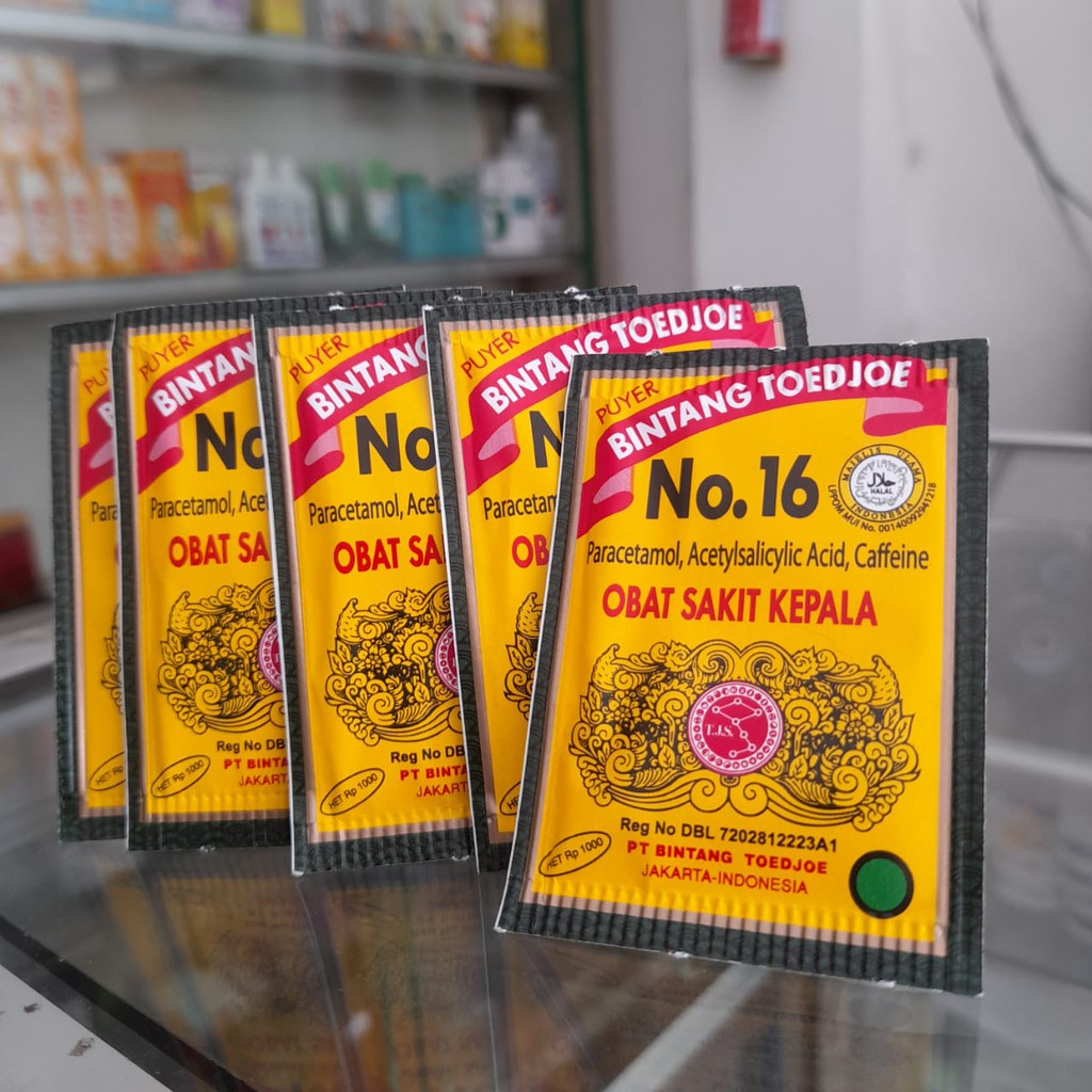 Jual Puyer no.16 bintang toedjoe -sachet | Shopee Indonesia