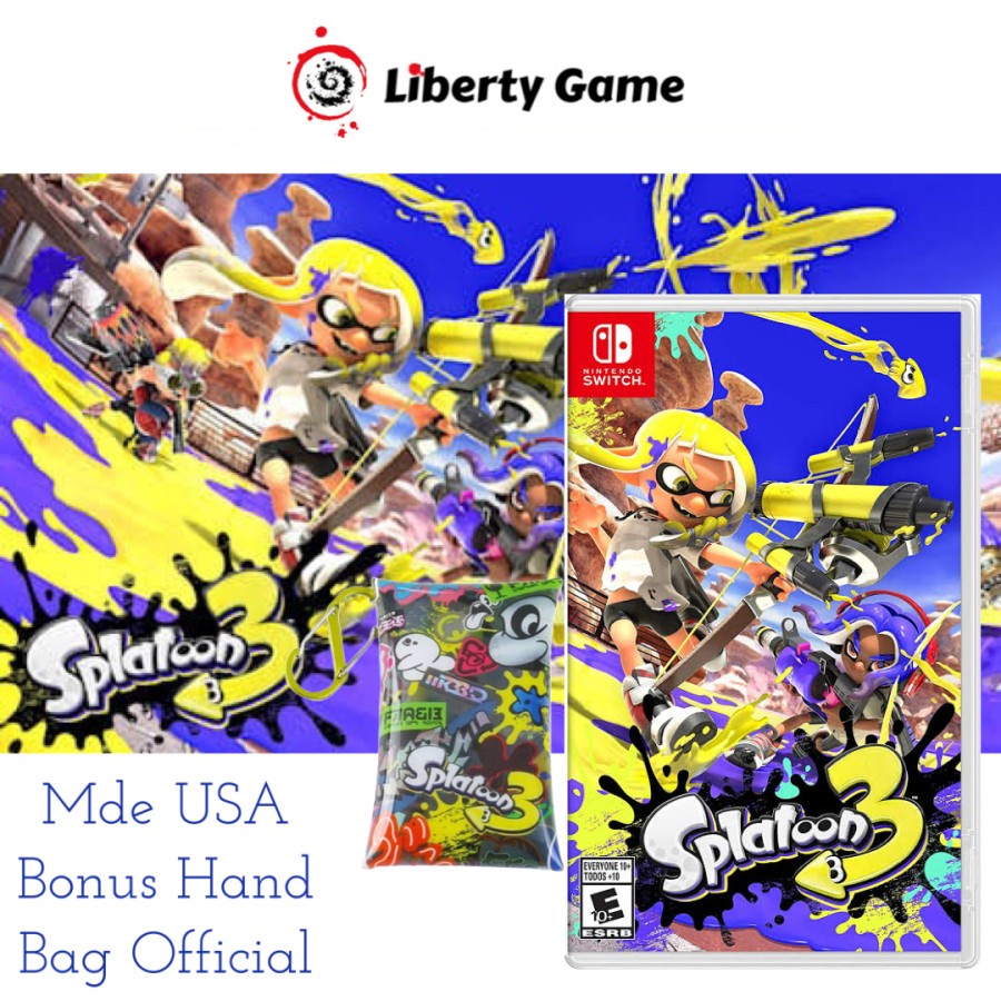 Jual Nintendo Switch Splatoon 3 Splatoon3 Shopee Indonesia