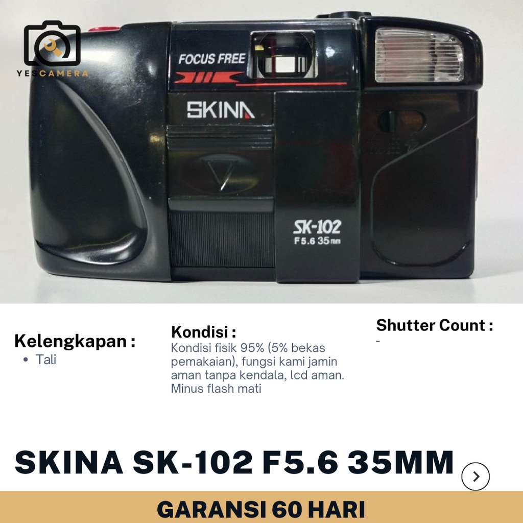 Jual Kamera Analog Skina SK 102 Kamera Analog 35mm Kamera Analog Murah Dan Ori Kamera Jadul ...