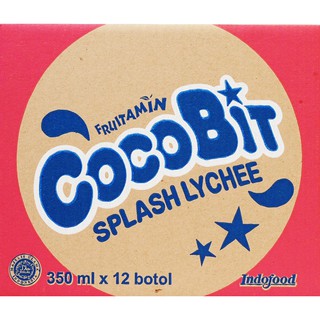 Jual Fruitamin Cocobit Lychee 350 ml x 12 pcs Indonesia|Shopee Indonesia