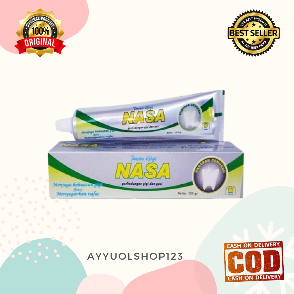Jual Pasta Gigi Nasa / Odol Nasa Original 100% / PASTA NASA Gigi ...