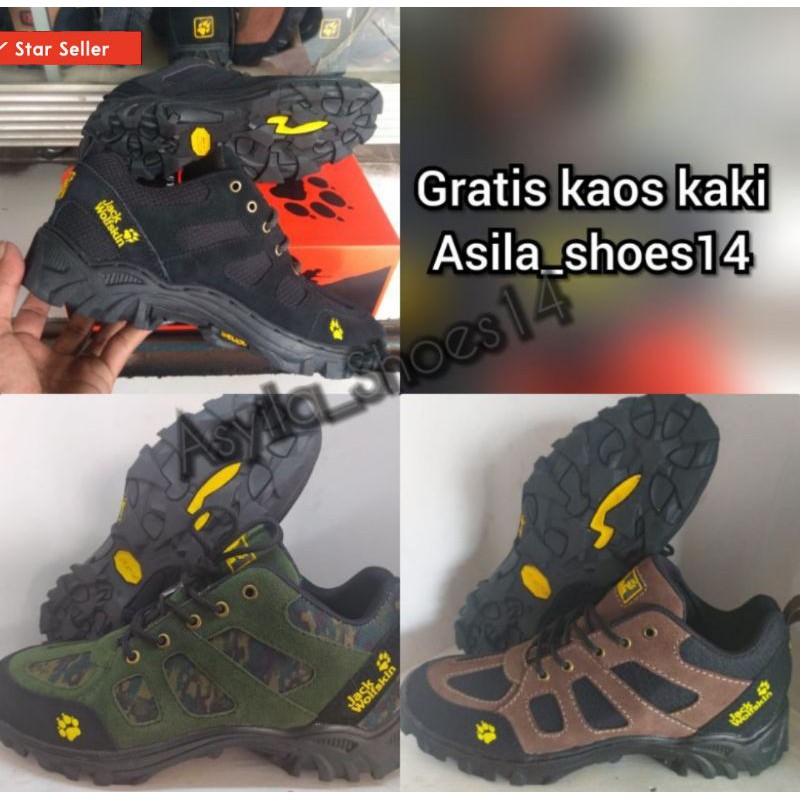 Jual Sepatu gunung Hiking Jack wolfskin Murah | Shopee Indonesia