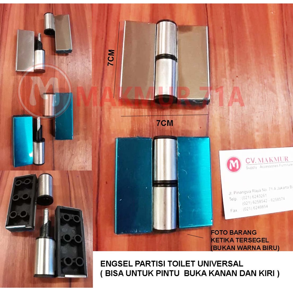 Jual Engsel Partisi Toilet / Engsel Pintu Toilet / Engsel Pintu Cubical ...