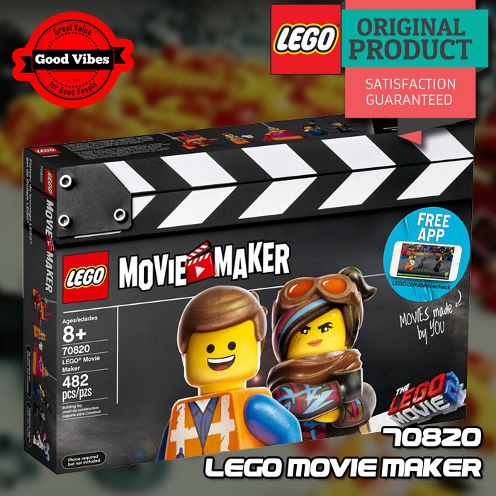 Jual LEGO Original MOVIE 2 70820 LEGO Movie Maker - Mainan Anak Edukasi ...