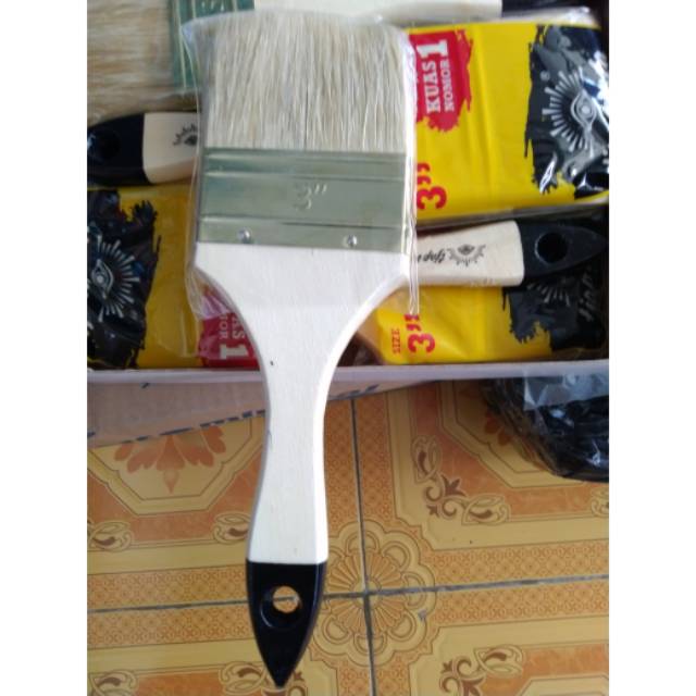 Jual Kuas cat cap Mata 3" | Shopee Indonesia
