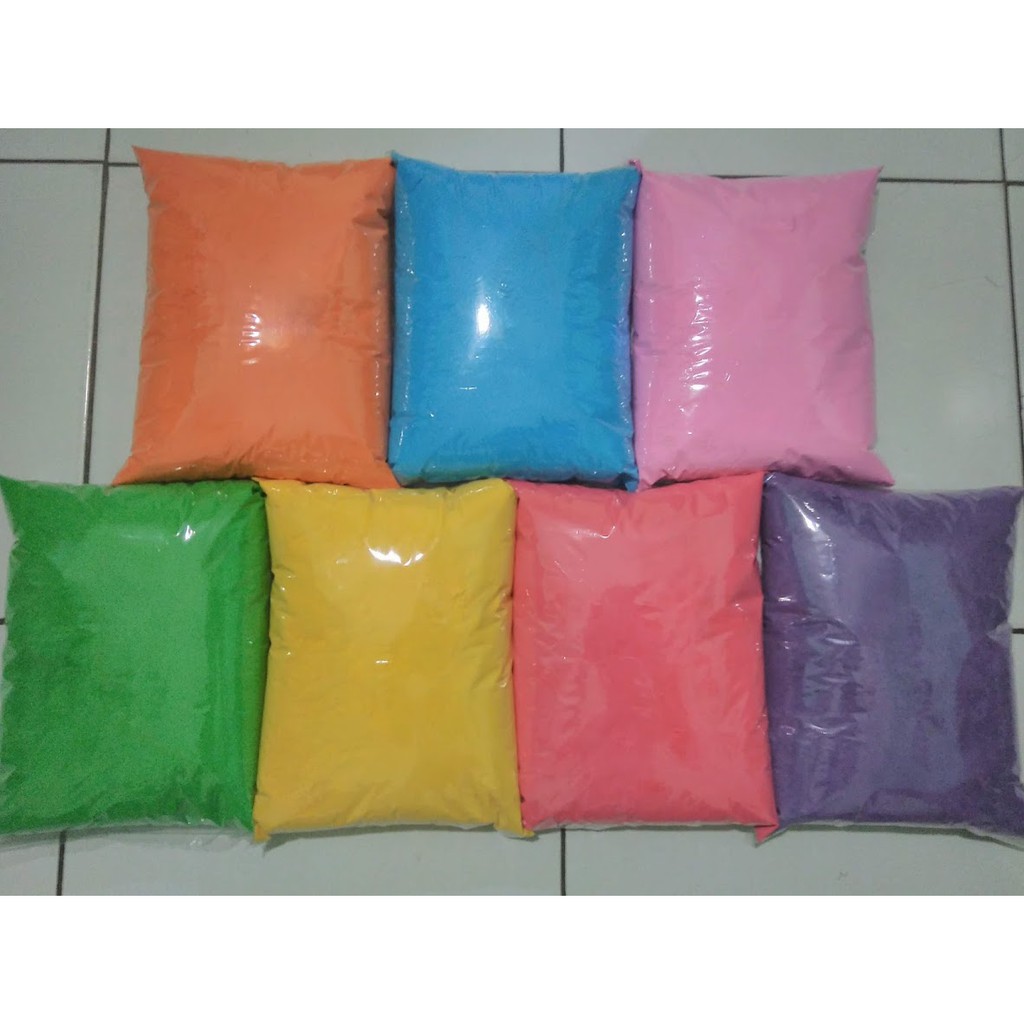 Jual Holi Powder/Bubuk Warna Pesta/RunColor[1KG]/Warna-warni-pesta ...