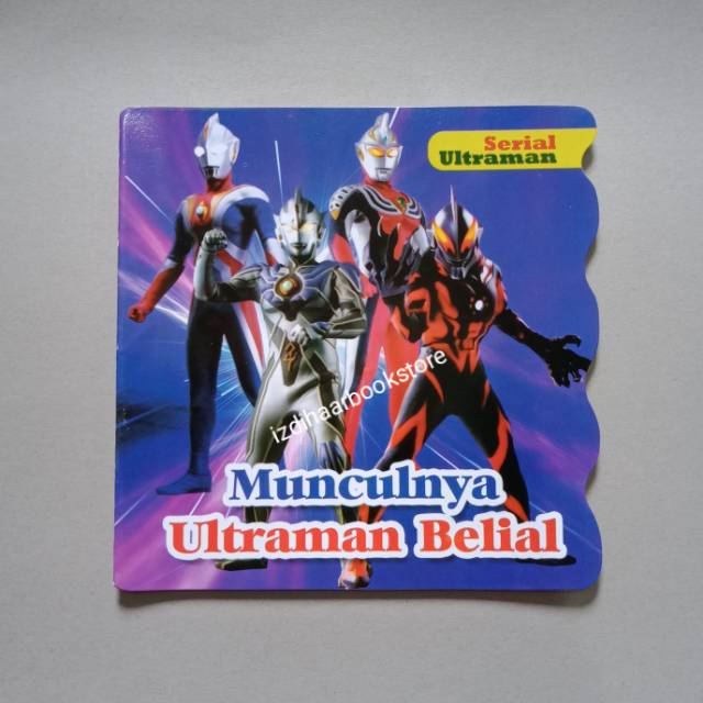 Jual Buku Cerita Serial Ultraman Muncul nya Ultraman Belial | Shopee ...