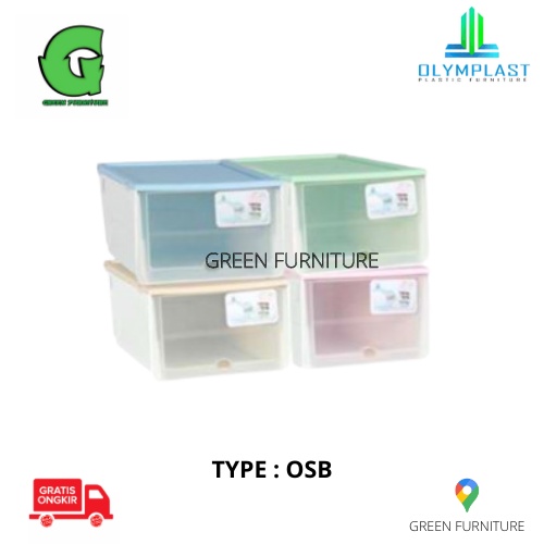 Jual storage box kotak penyimpanan box cabinet olymplast osb | Shopee ...