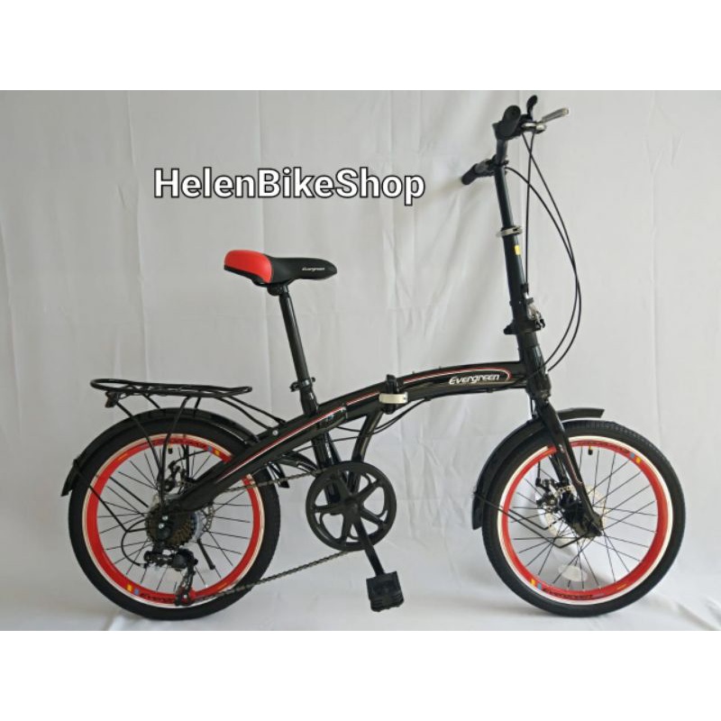 Jual Sepeda Lipat Evergreen 20 inch Shinming atau Biasa | Shopee Indonesia