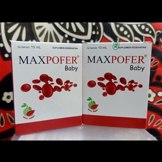 Jual MAXPOFER BABY LIPOFER MEMENUHI KEBUTUHAN ZAT BESI BAYI (BOTOL 15 ...
