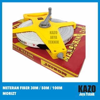 Jual Meteran Fiber PVC 100m / Meteran Tancap / Meteran Tanah / Meteran ...