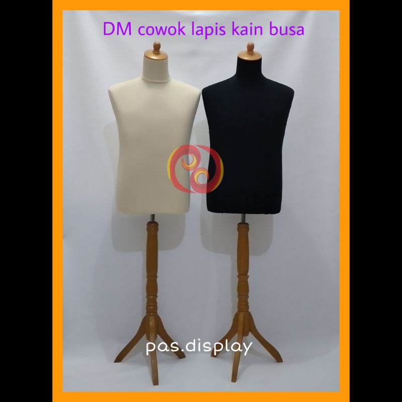 Jual Manekin dressmaker cowok lapis kain busa dg tiang kayu | Shopee ...