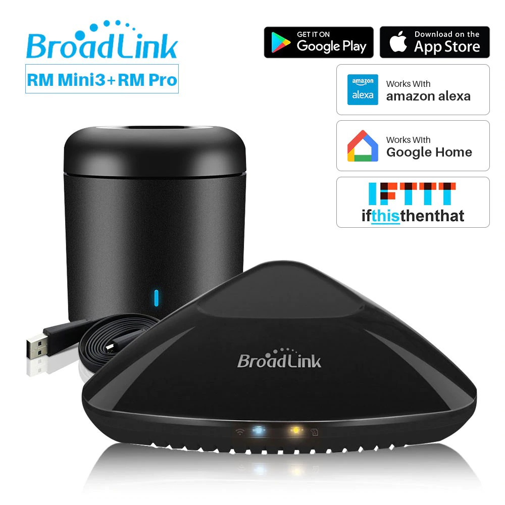 Jual IMPORT Broadlink RM Pro+ RM Mini3 Universal Smart Remote ...
