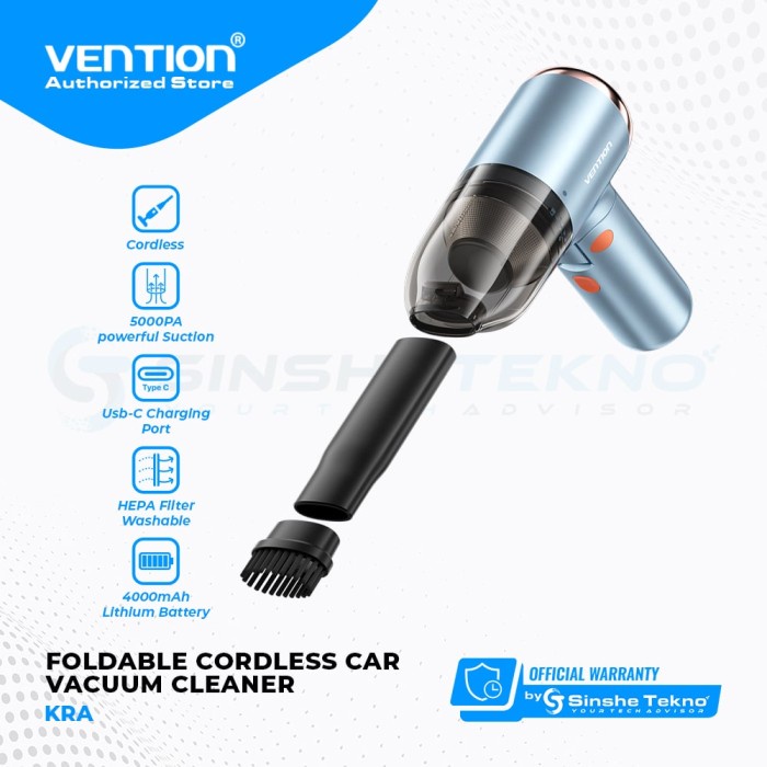 Jual Vention Wireless Car Vacuum Cleaner Portable Vakum Penyedot Debu ...