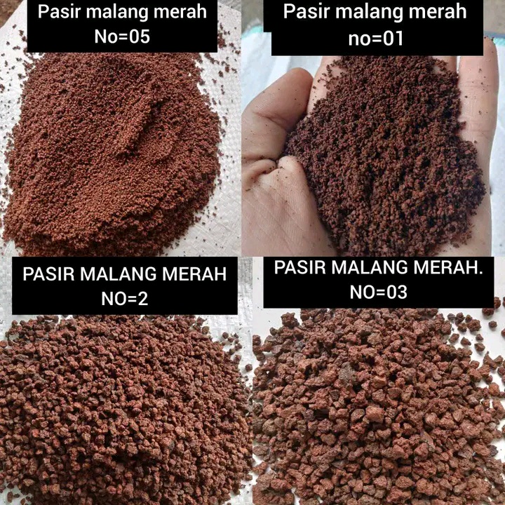 Jual PASIR MALANG MERAH & HITAM KEMASAN 1KG | Shopee Indonesia
