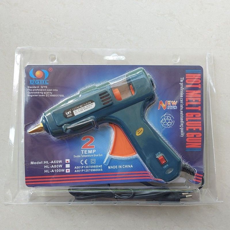 Jual Alat Lem Tembak ASLI 100% DGHL Besar 60 + 100 Watt 2 SUHU , DUAL ...