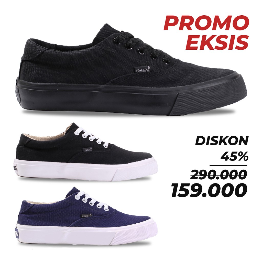 Jual Sepatu Sneaker Compass Kompas Colorado Pria - Sepatu Casual Pria ...