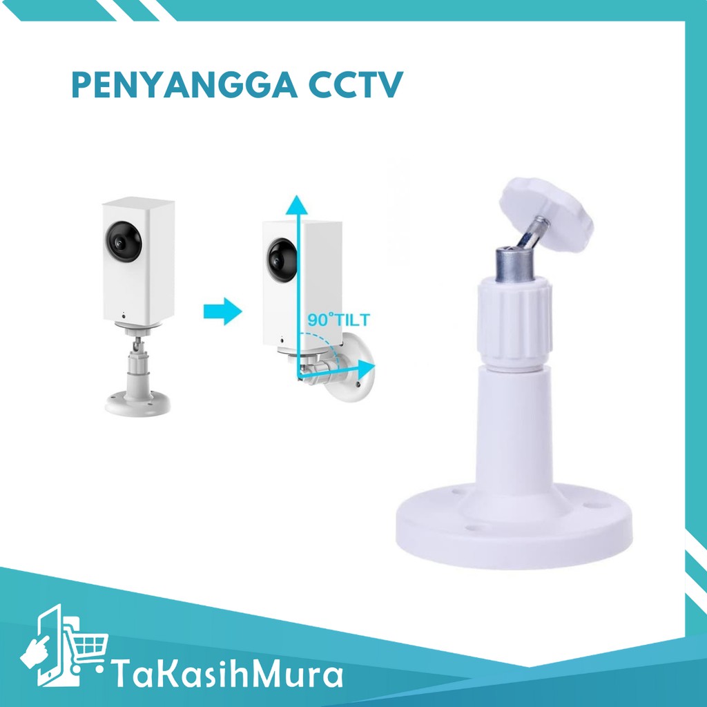 Jual Brcket Mini Indoor Bracket Kamera CCTV Penyangga kamera cctv ...