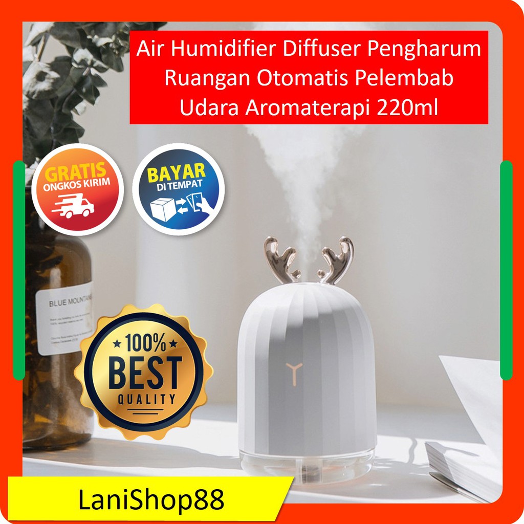 Jual Pengharum Ruangan Otomatis Air Humidifier Diffuser Pelembab Udara ...