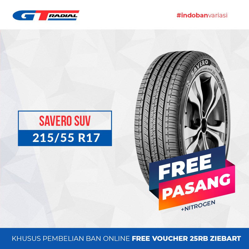 Jual BAN GT RADIAL SAVERO SUV 215/55 R17 | Shopee Indonesia